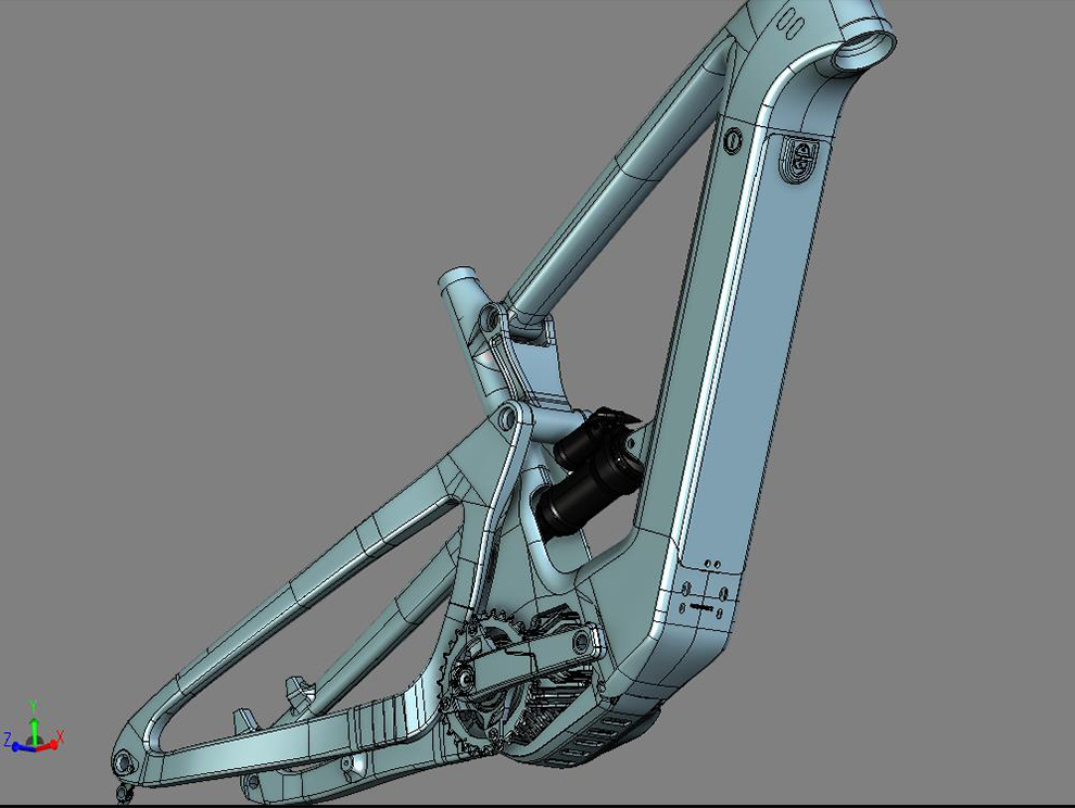 Carbon Electric Full Suspension Frame Manufacturer & Supplier ...